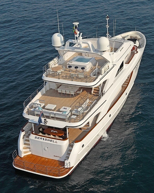 SEA SHELL Yacht Charter Details, Fittipaldi | CHARTERWORLD Luxury ...